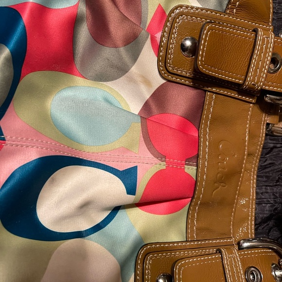 Coach | Bags | Multi Colored Coach Purse | Poshmark